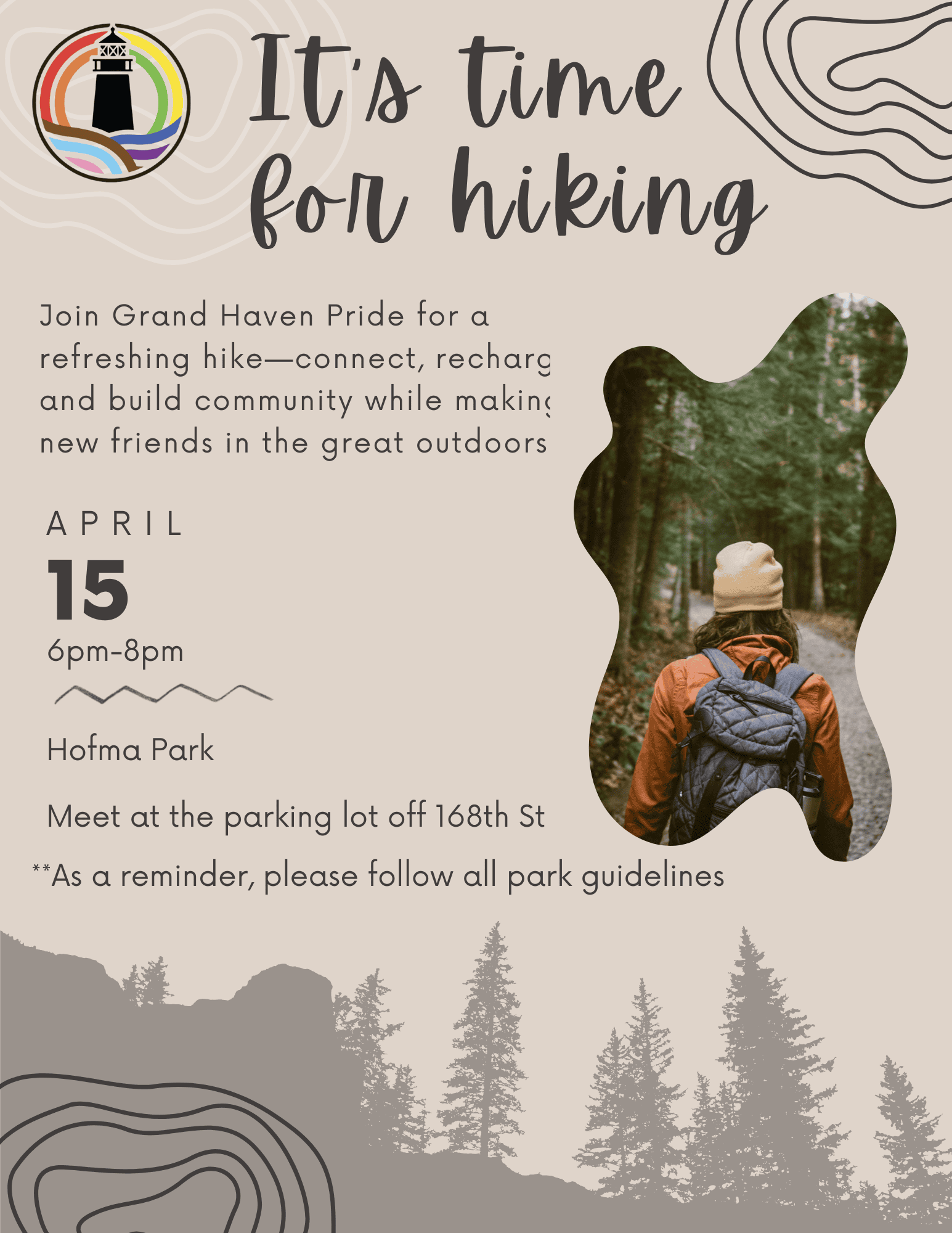 Community Connections: Hike – Grand Haven Pride